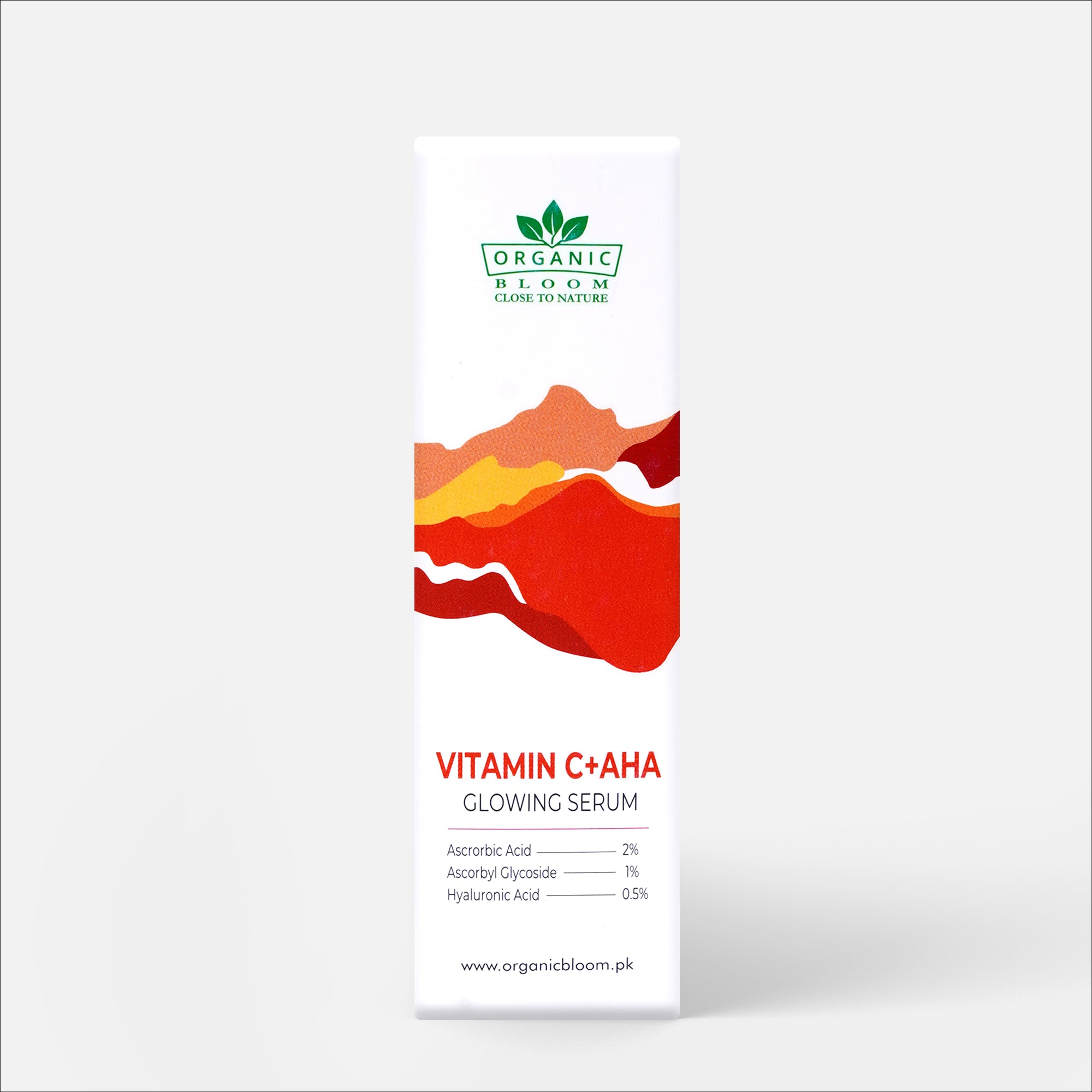 VITAMIN C + AHA GLOWING SERUM – Organic bloom