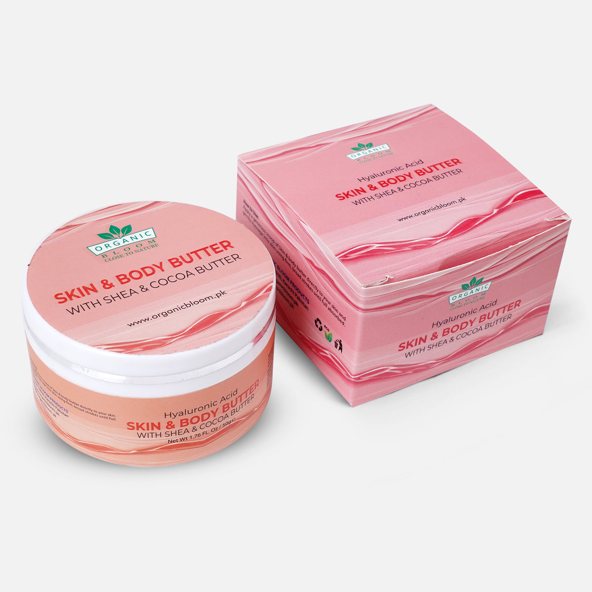 HYALURONIC ACID - SKIN & BODY BUTTER - WITH SHEA & COCOA BUTTER ...