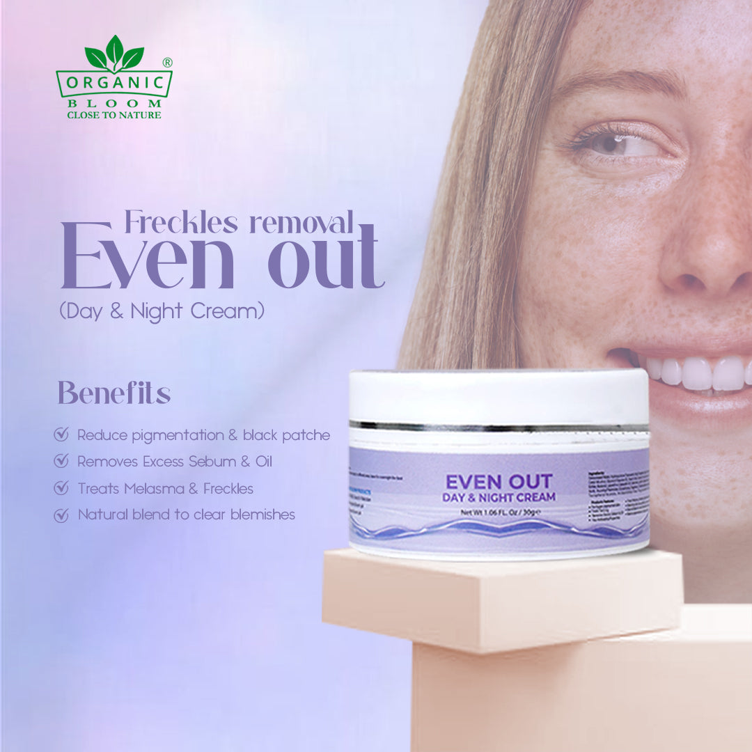 EVEN OUT DAY & NIGHT CREAM – Organic bloom